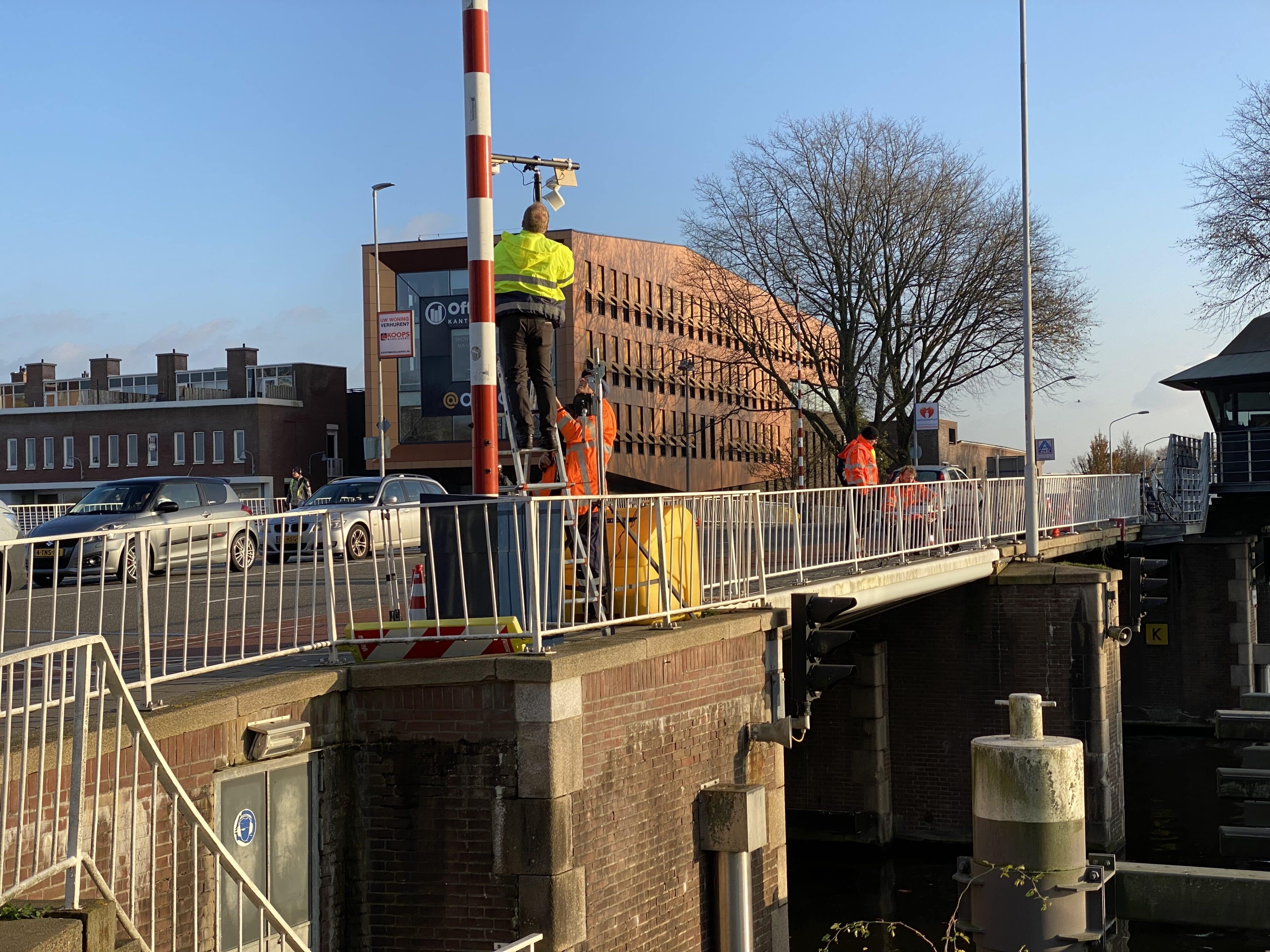 Camera's op Prinsenbrug geplaatst: "Geen verband met ongeluk fietser" - Haarlem105