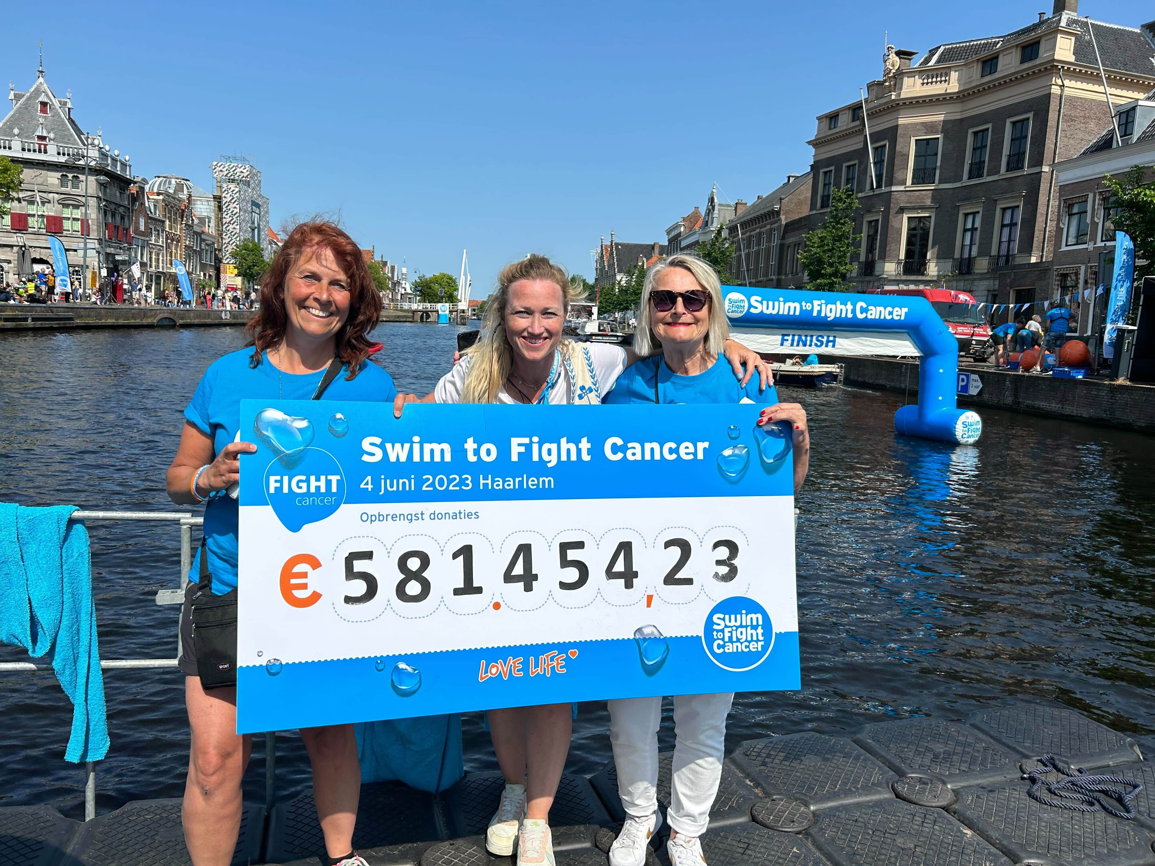 Haarlem zwemt meer dan een half miljoen euro bij elkaar voor Fight ...