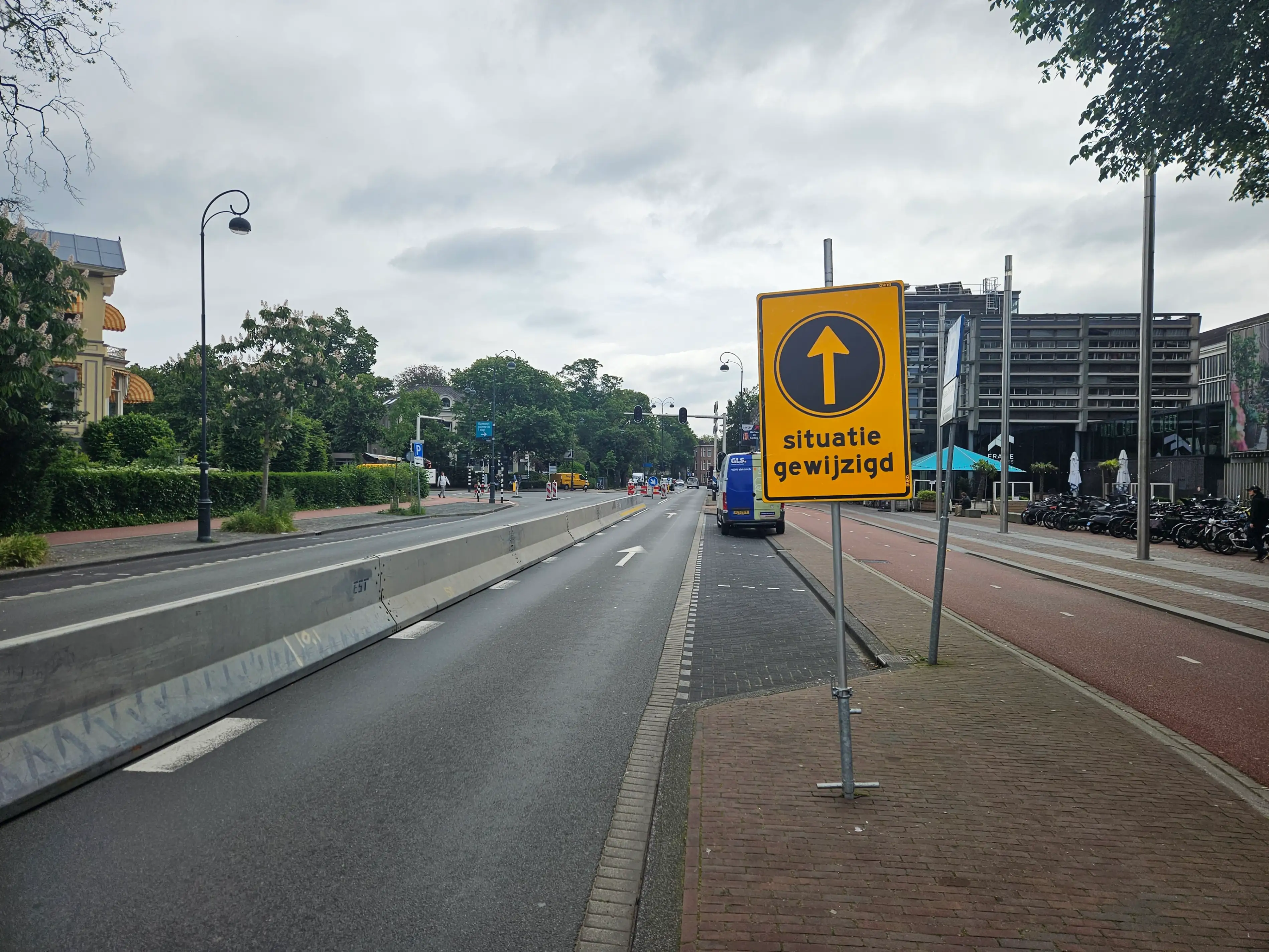 Verkeersproef stationsgebied Haarlem afgerond: "Vaker groen licht voor fietsers" - Haarlem105